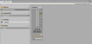 【Unity】BGMとSEのボリュームを個別に設定するAudioMixer | わたぶろぐ